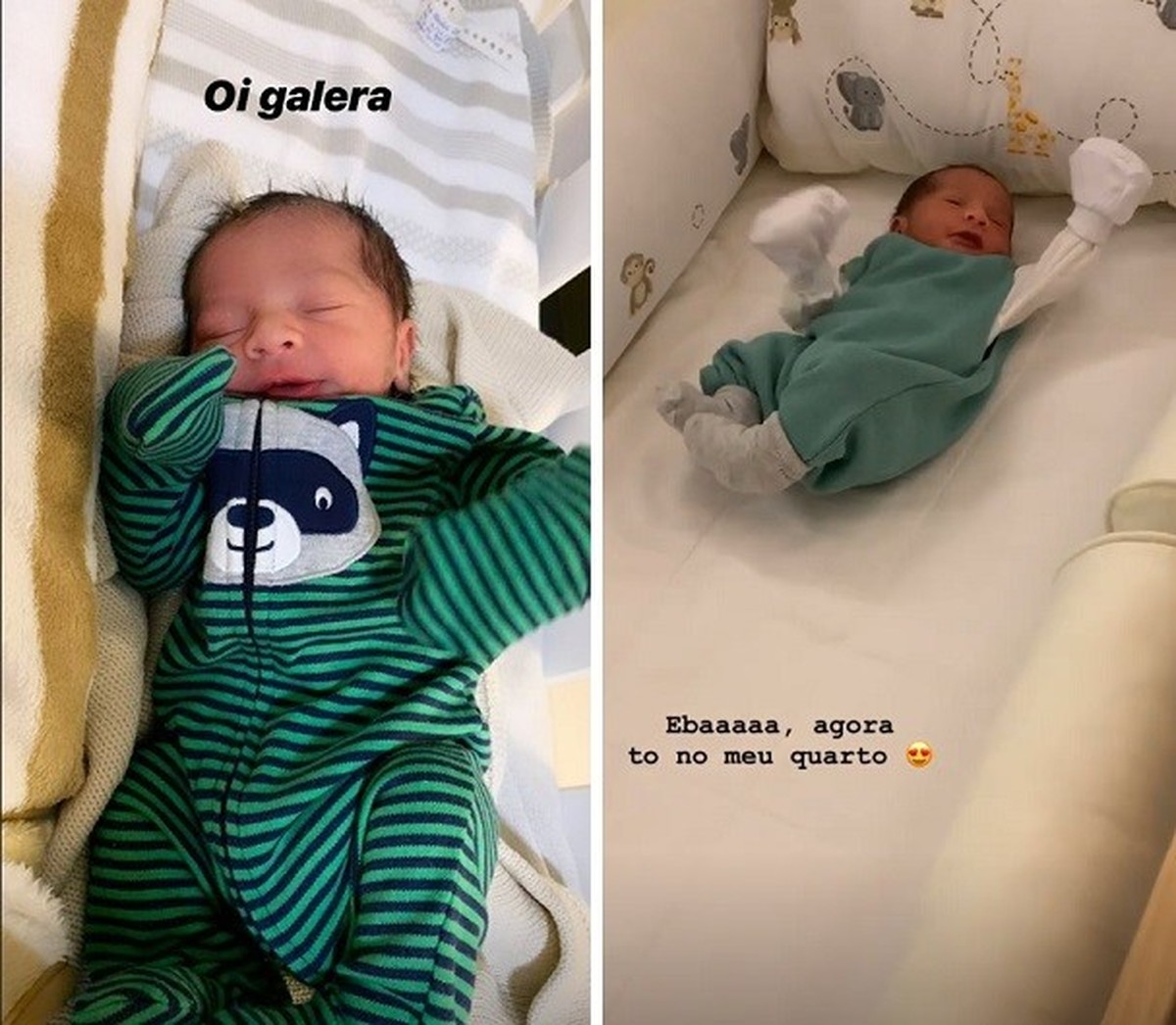 Murilo Huff posta foto de Leo seu filho Marília Mendonça