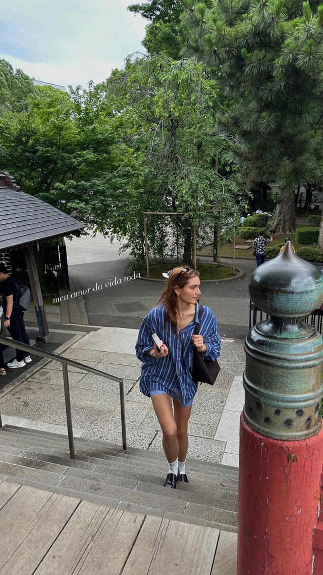 João Figueiredo registra dia de passeio em Tóquio e se declara para ...