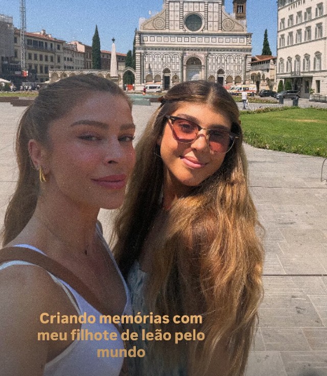 Grazi Massafera curte férias com a filha na Itália: 'Criando memórias'