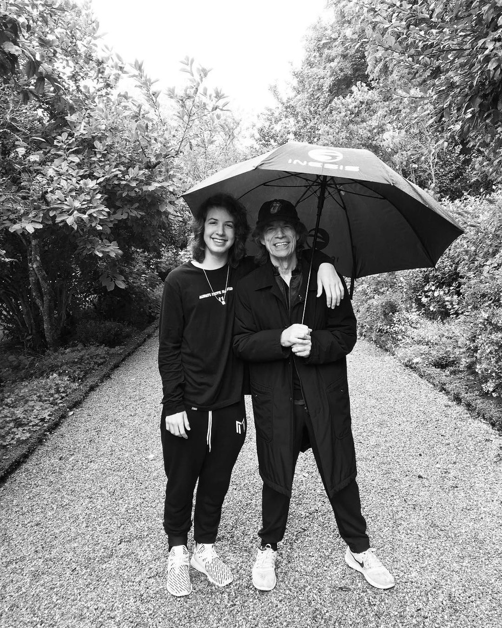 Lucas Jagger e Luciana Gimenez fazem homenagem a Mick Jagger em seu ...