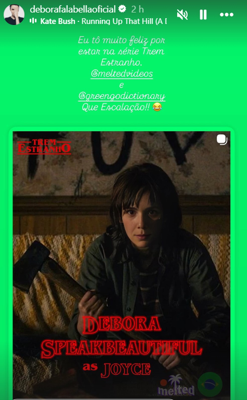 Débora Falabella se diverte ao ser “escalada” em versão brasileira de 'Stranger Things': 'Feliz ...