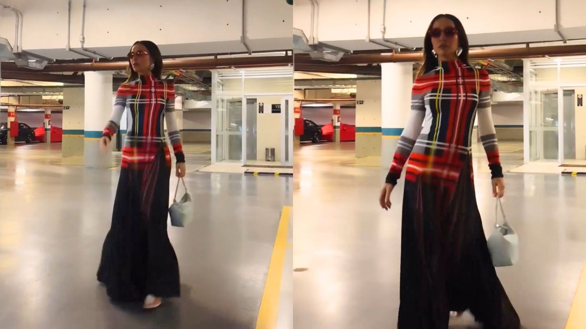 Sabrina Sato ousa com look avaliado em R$ 18 mil