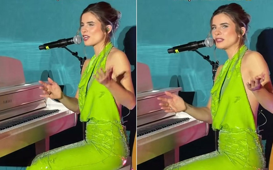 Geração Glamour 2025: Giulia Be faz pocket show em premiação