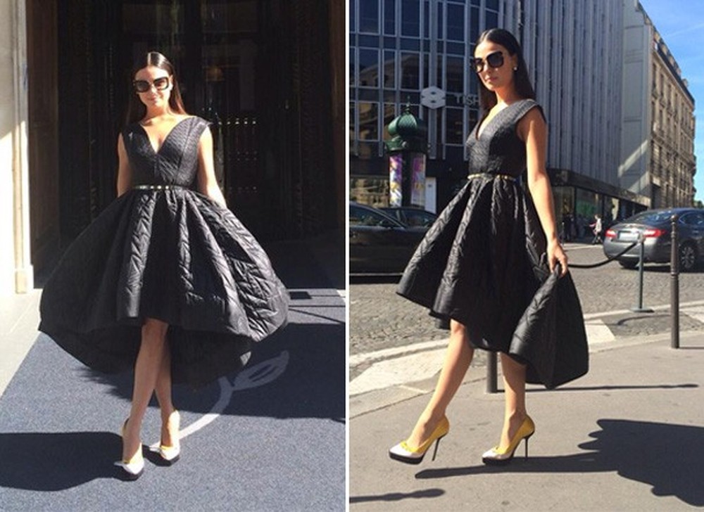 Isis Valverde arrasa na Semana de Moda de Paris