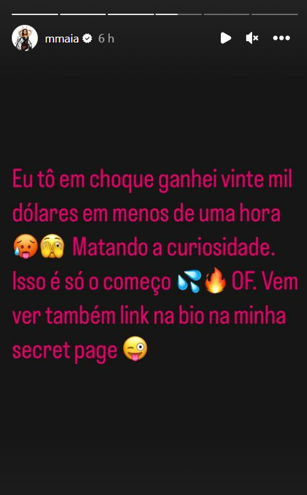 Marcella Maia entra para o OnlyFans e conta ter faturado valor alto na ...