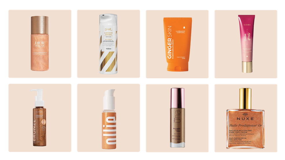 Glow para viagem: iluminadores corporais para brilhar neste carnaval