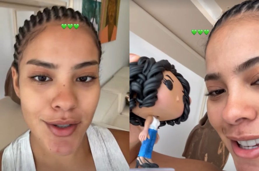 Bella Campos ganha presente de fãs e relembra episódio com jacaré ...