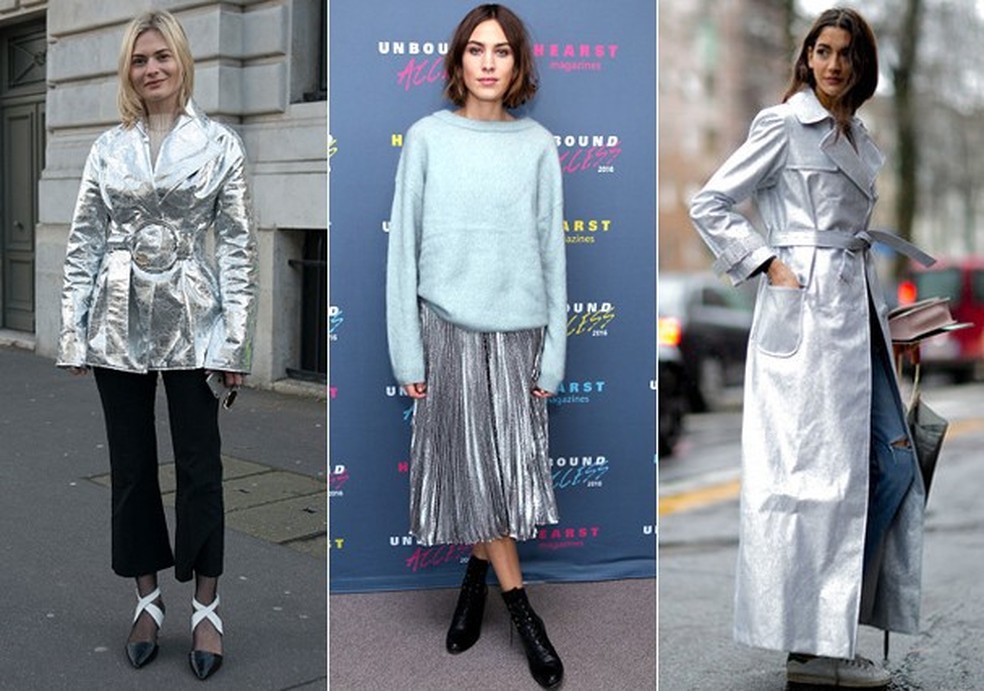 Moda: peças metalizadas atualizam seu look para a temporada. Escolha!
