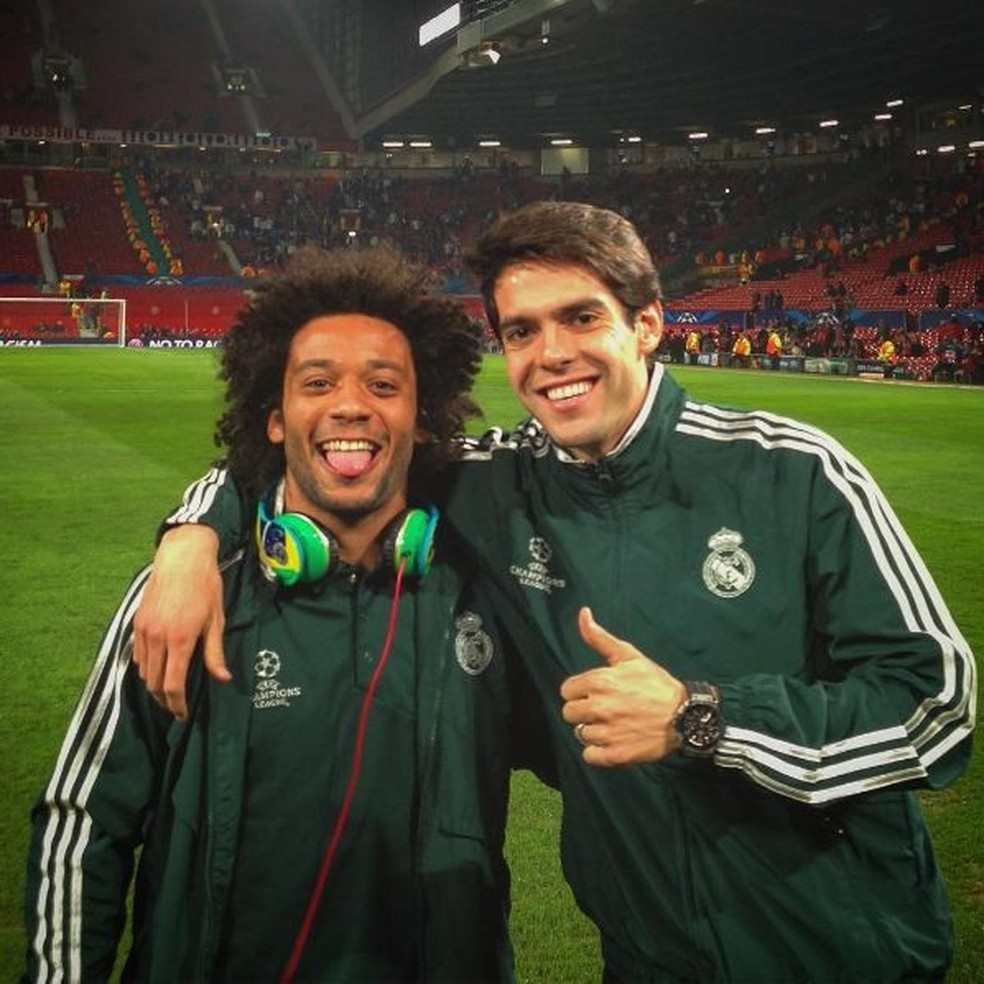Kaká faz homenagem no Instagram para jogadar Marcelo Vieira