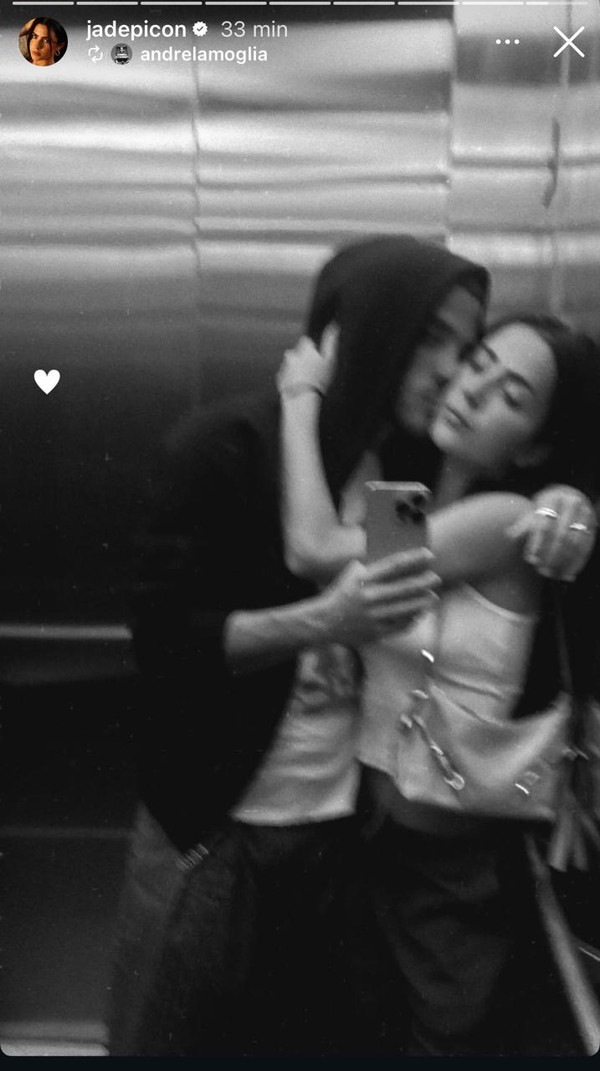Jade Picon surge em clima de romance com André Lamoglia