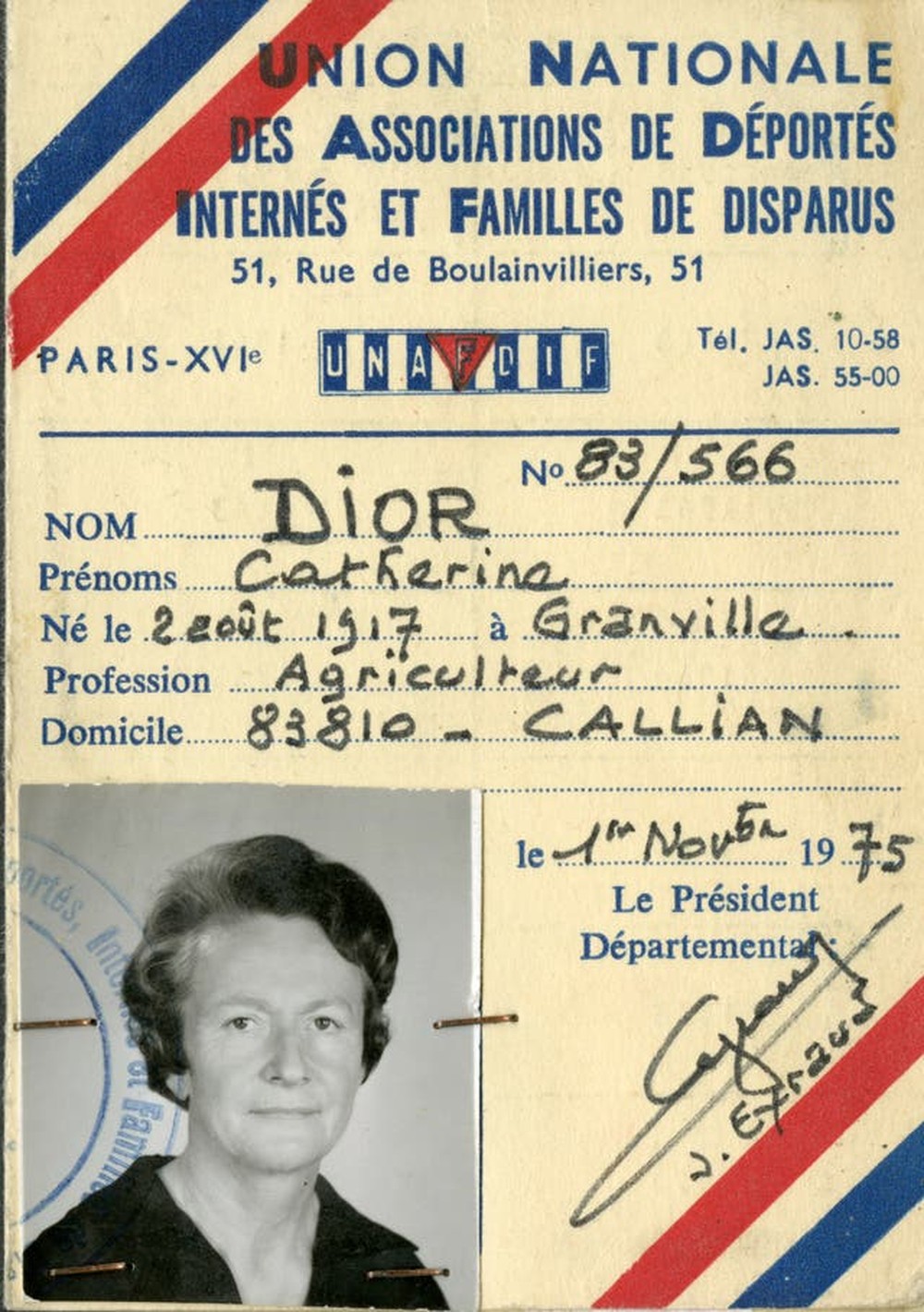 Quem foi Catherine Dior, irmã de Christian Dior que integrou a Resistência