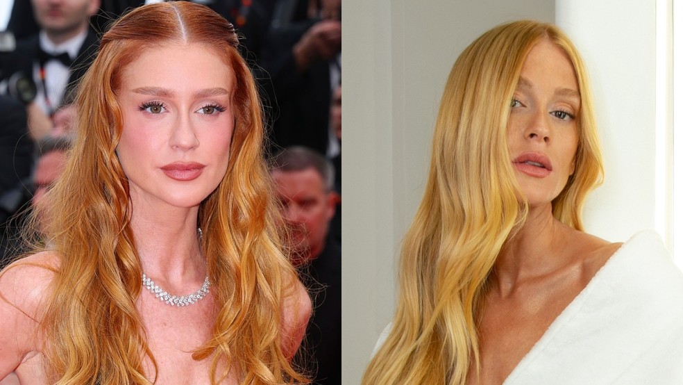 Marina Ruy Barbosa surge loira pela primeira vez após 24 horas de ...