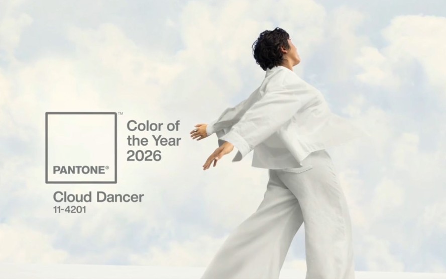 Pela primeira vez, Pantone elege branco como a cor do ano