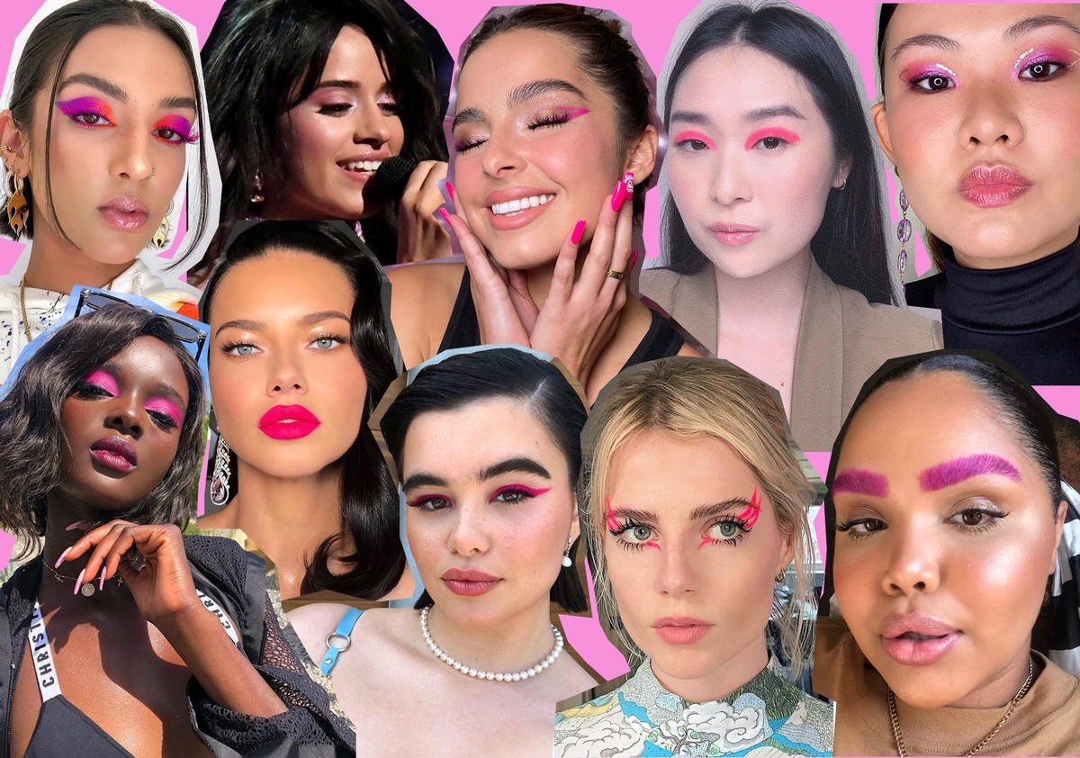 28 inspirações de make rosa para você arrasar no Geração Glamour