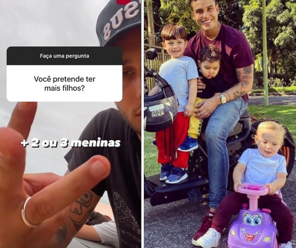 Pai de quatro, Jonathan Couto diz que quer ter mais 2 ou 3 filhos