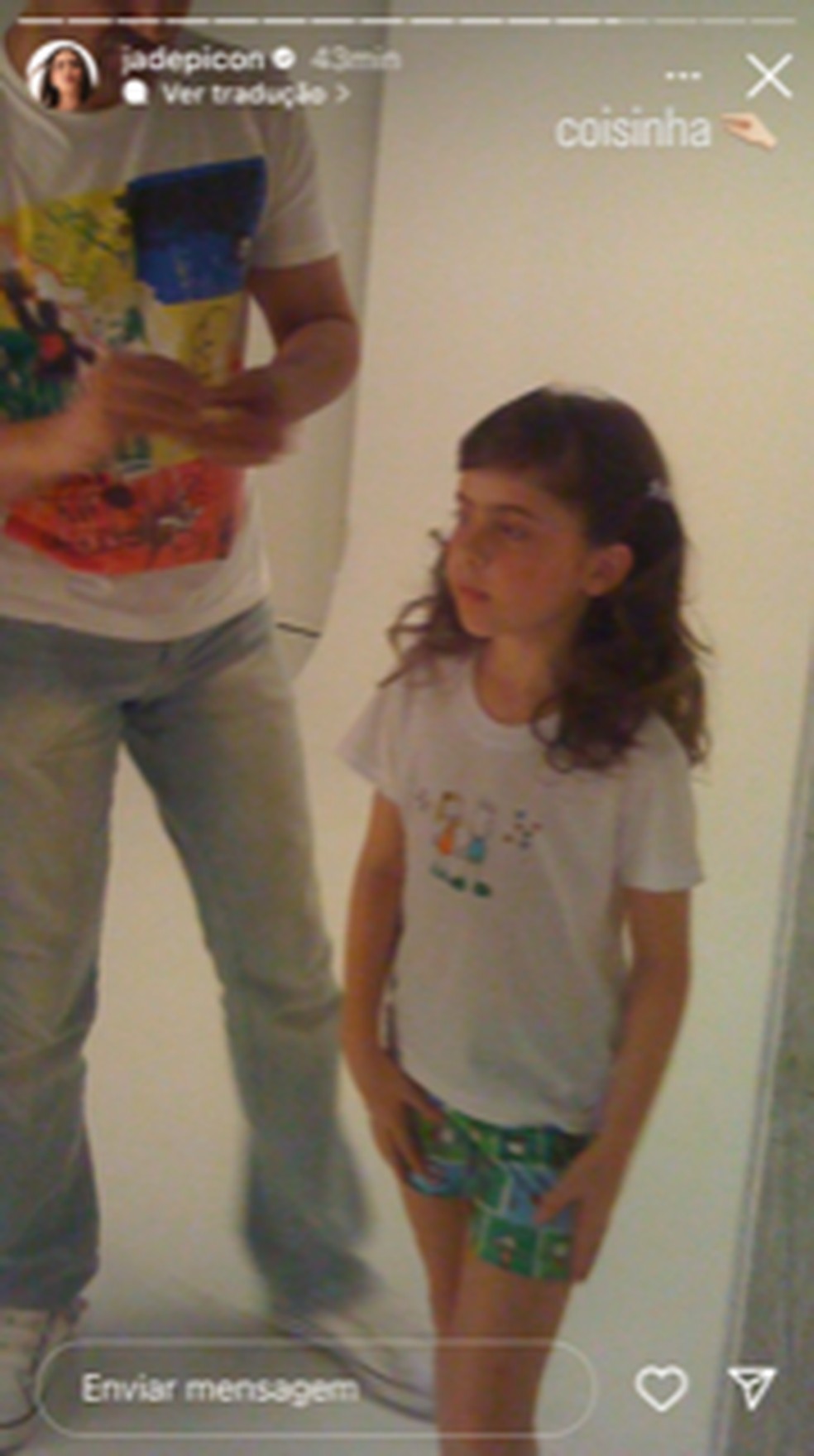 Jade Picon abre álbum de infância; veja as fotos