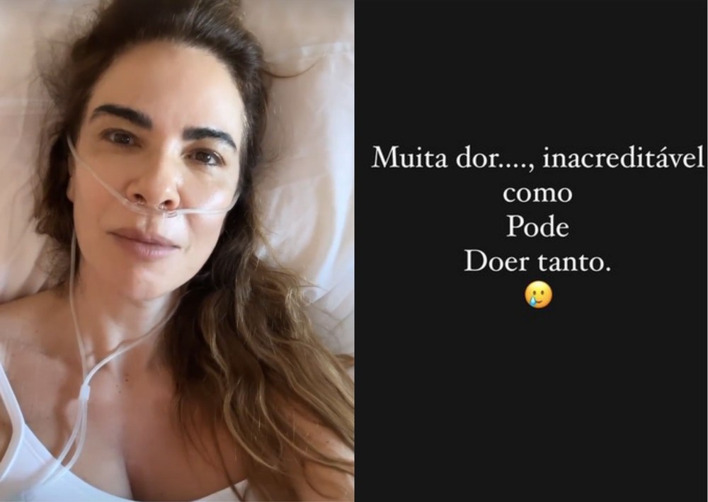 Em recuperação, Luciana Gimenez desabafa: 'Muito dor, inacreditável'