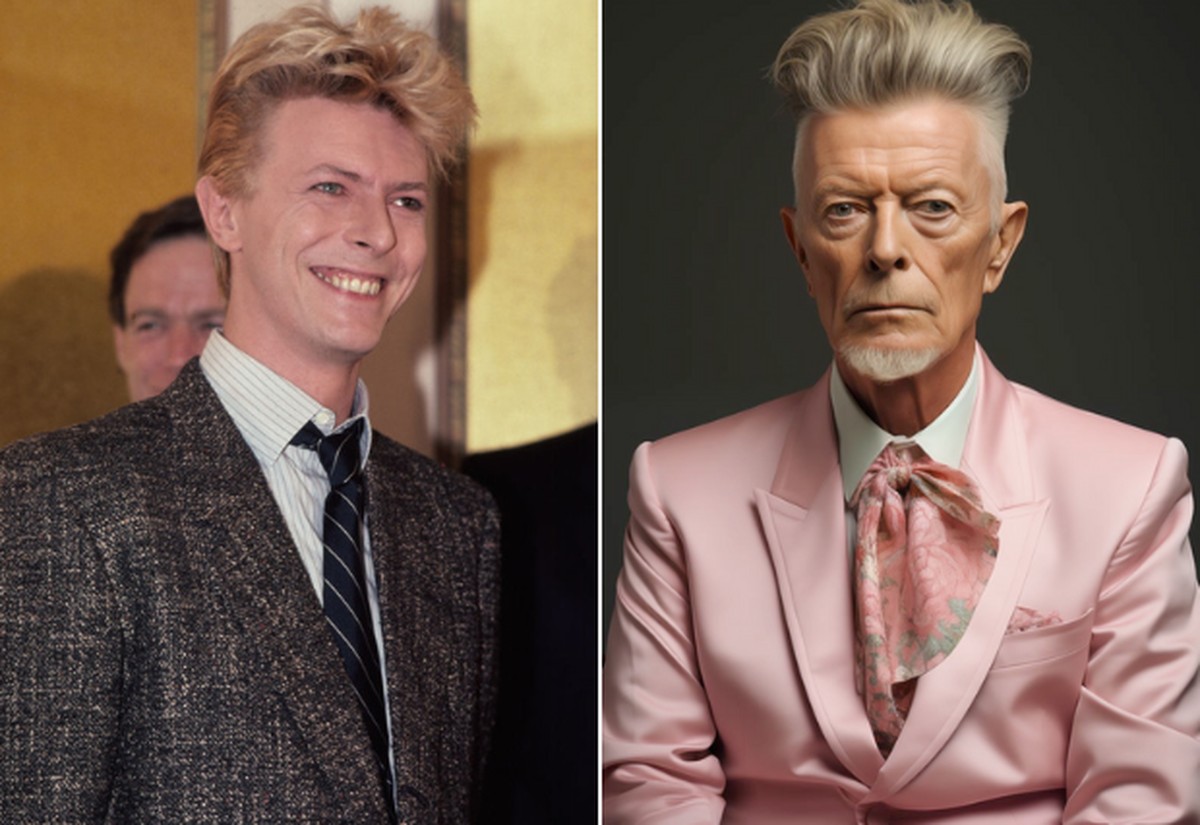 Inteligência artificial revela como David Bowie pareceria hoje se ...