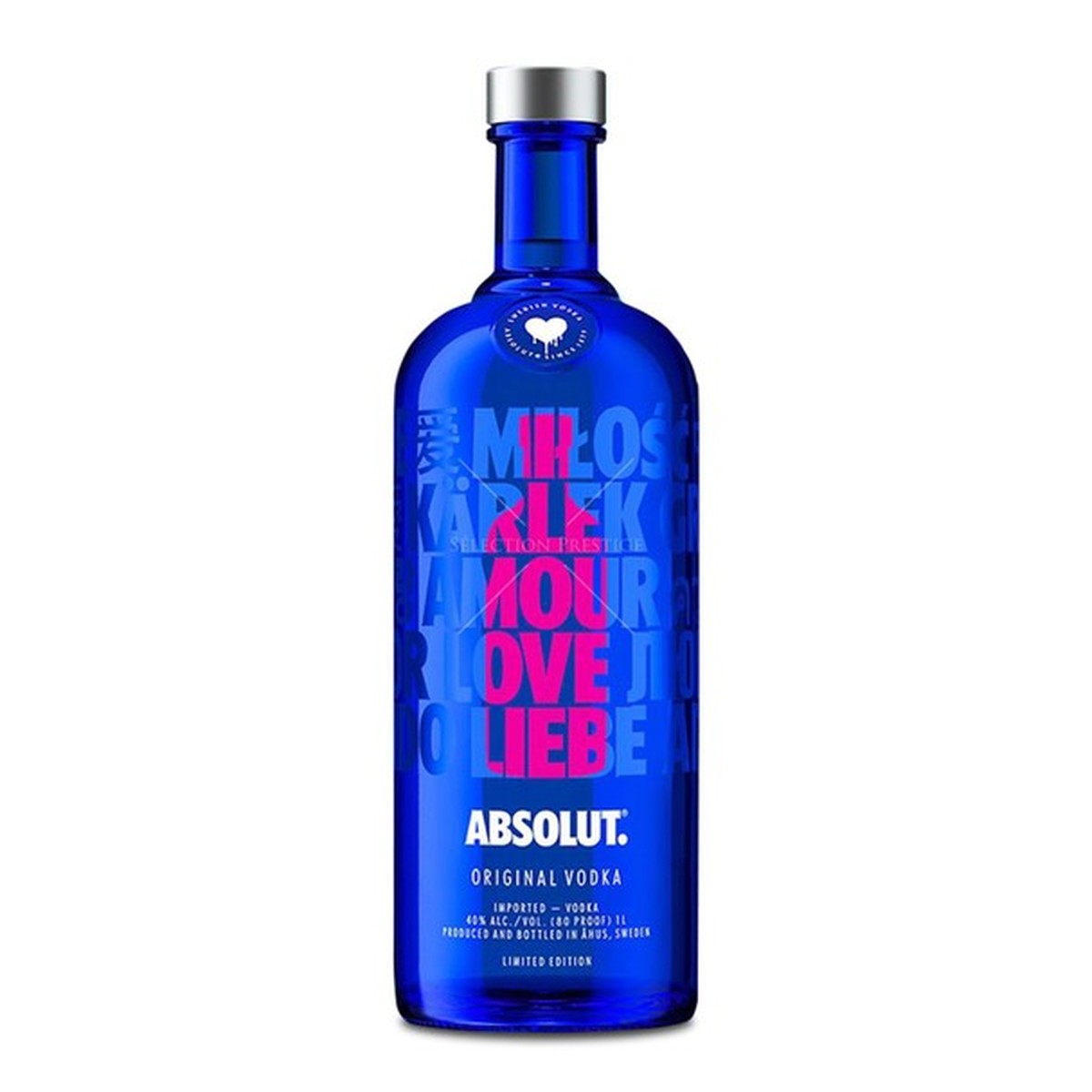 Garrafa da Absolut traz mensagem que transforma ódio em amor