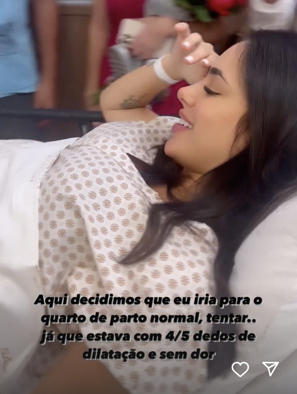 Bruna Biancardi abre registros do nascimento de Mavie, sua primeira filha com Neymar