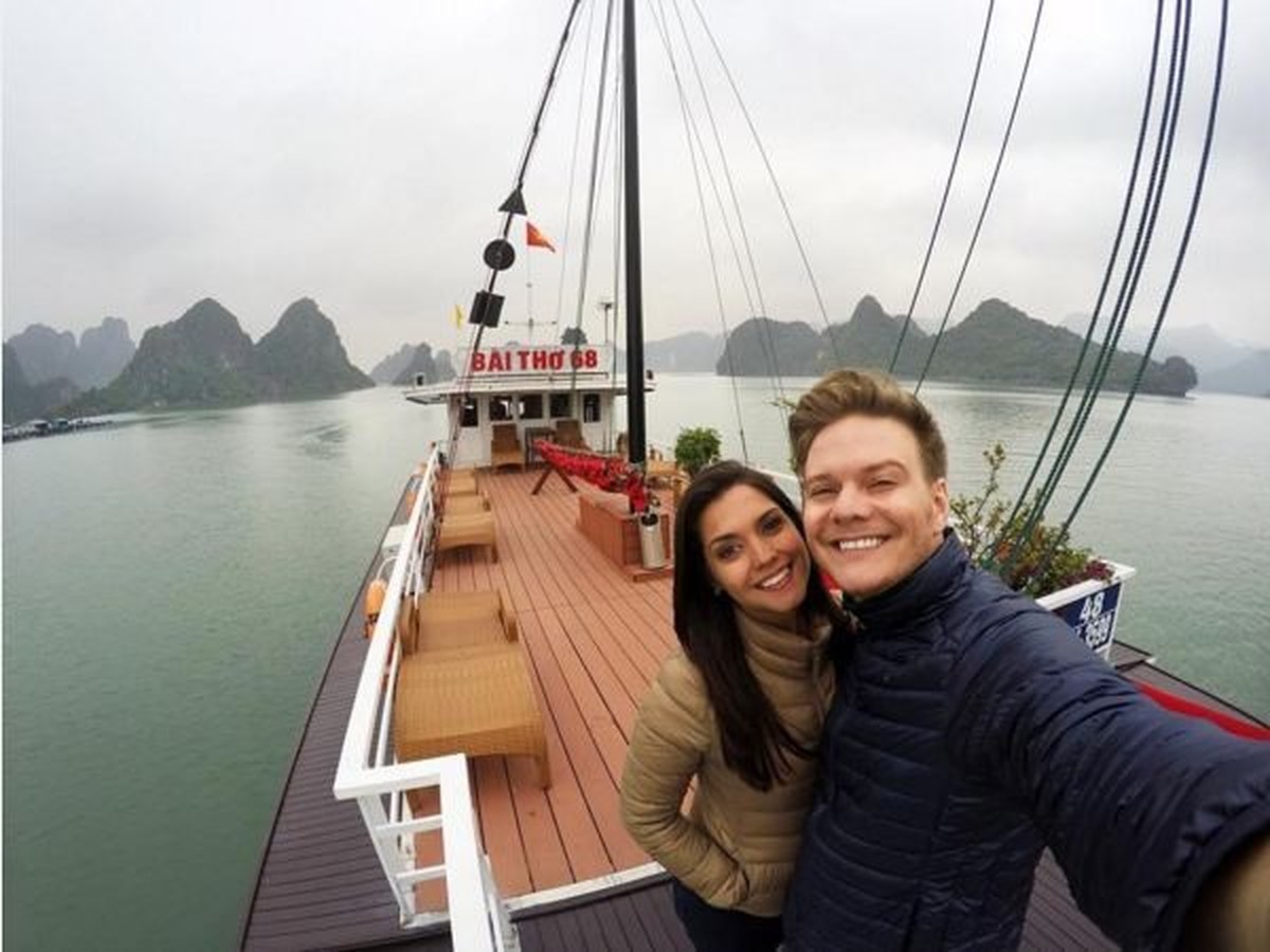 Michel Teló e Thais Fersoza compartilham cliques fofos de viagem de férias