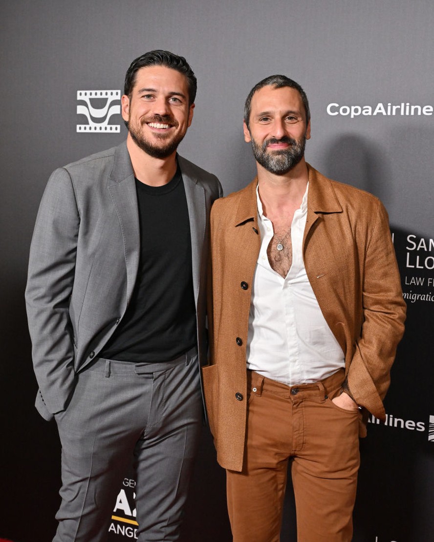 Marco Pigossi e Marco Calvani prestigiam tapete vermelho internacional