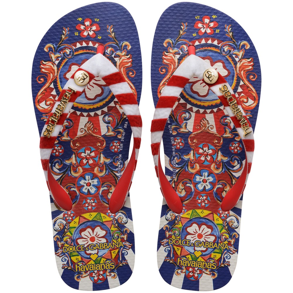 Havaianas e Dolce&Gabbana lançam coleção inédita