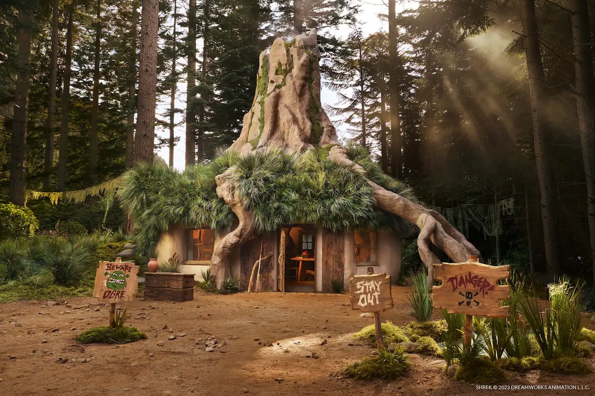 Pântano do Shrek está disponível para locação; veja as fotos!