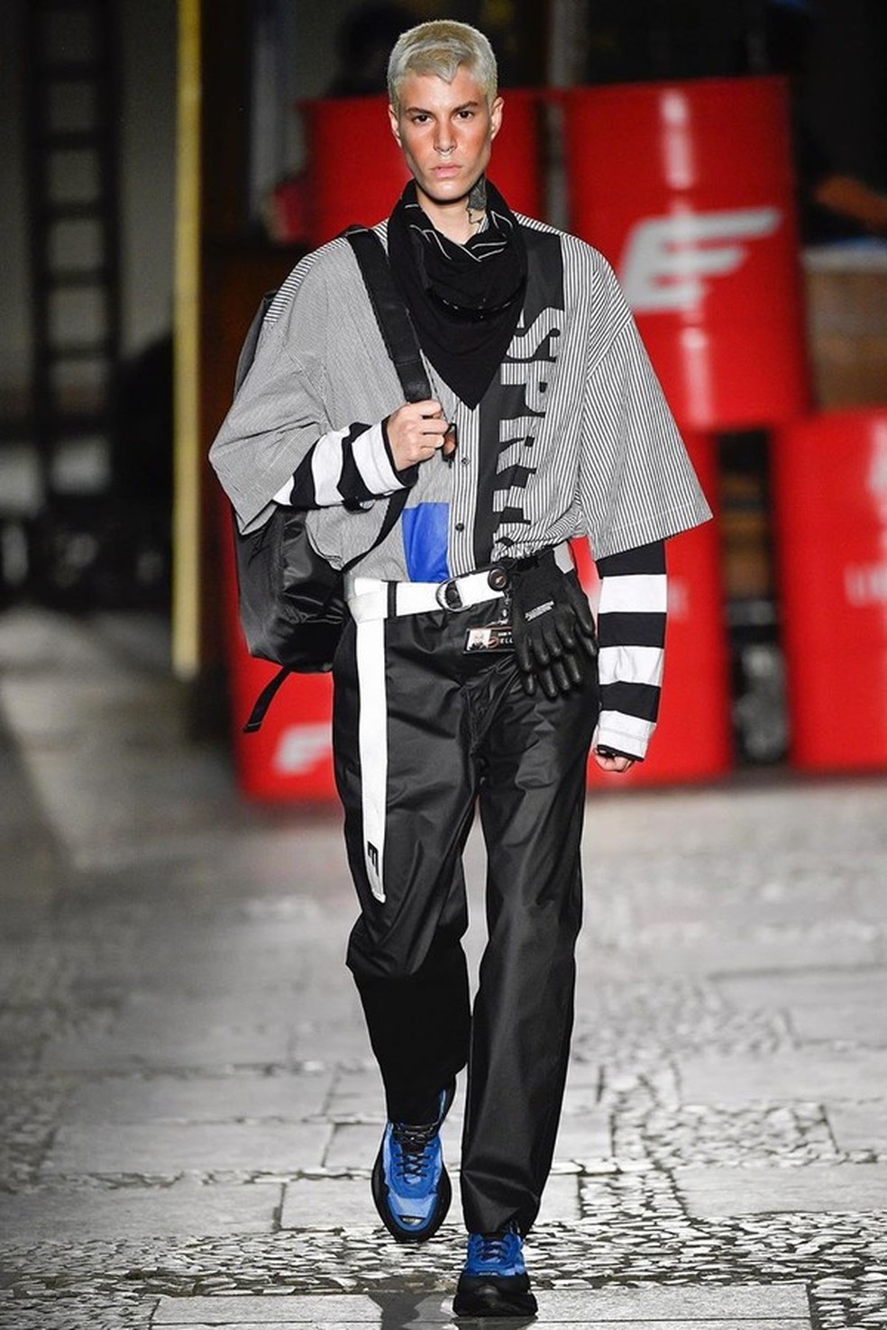 Conheça Sam Porto, o primeiro homem trans a desfilar no SPFW