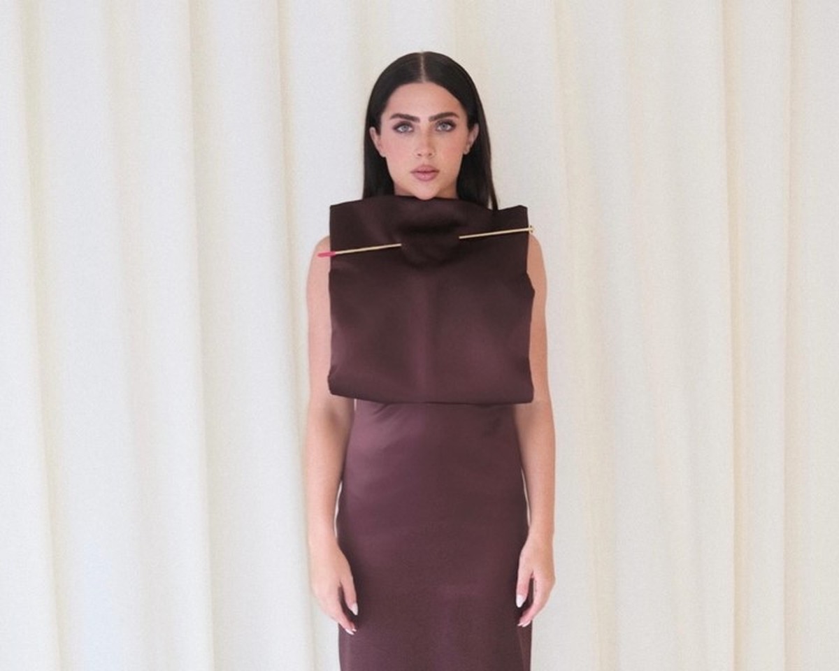 Oscar 2024: Jade Picon surge com o vestido 'post-it' usado por Aubrey ...