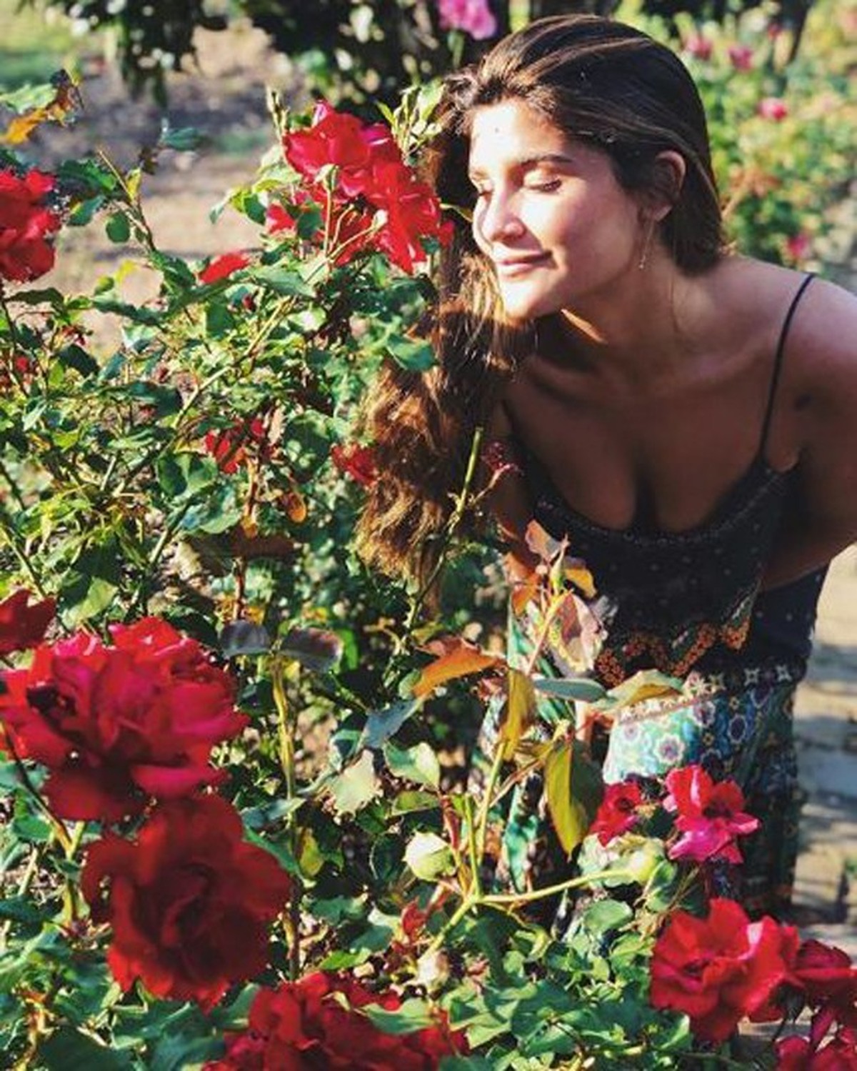 Giulia Costa posa de perfil e seguidores comentam: 'A cópia da mãe'