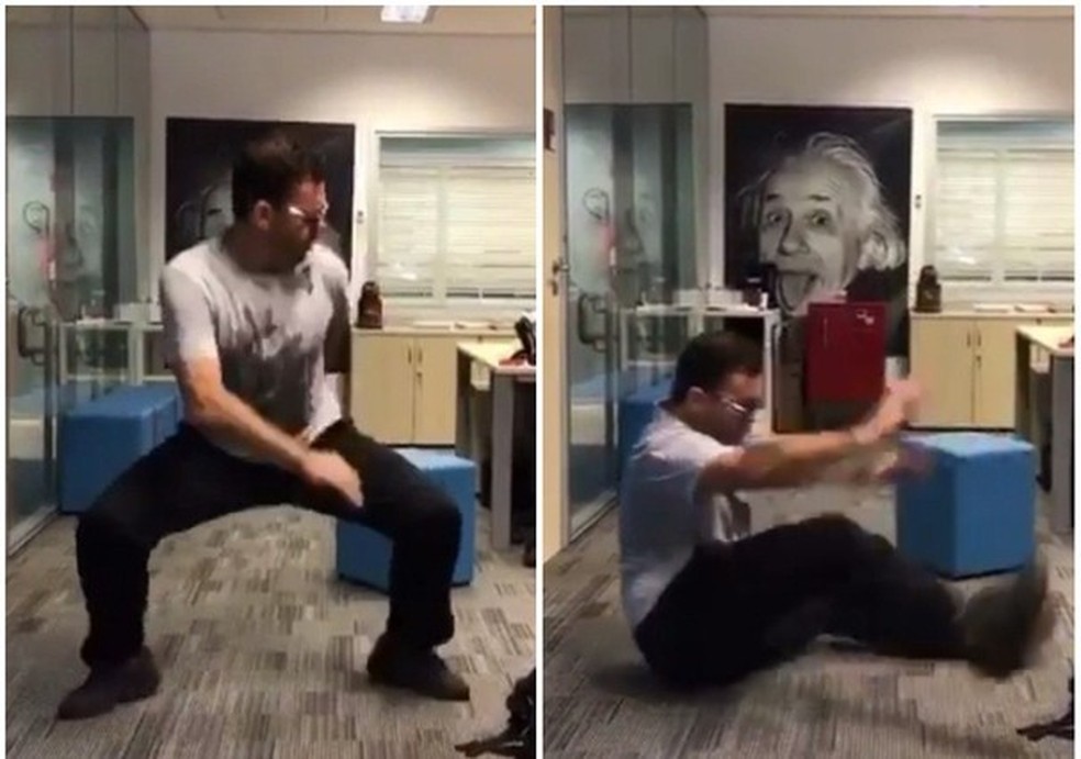 Fernando Rocha diverte ao dançar funk de Kevinho