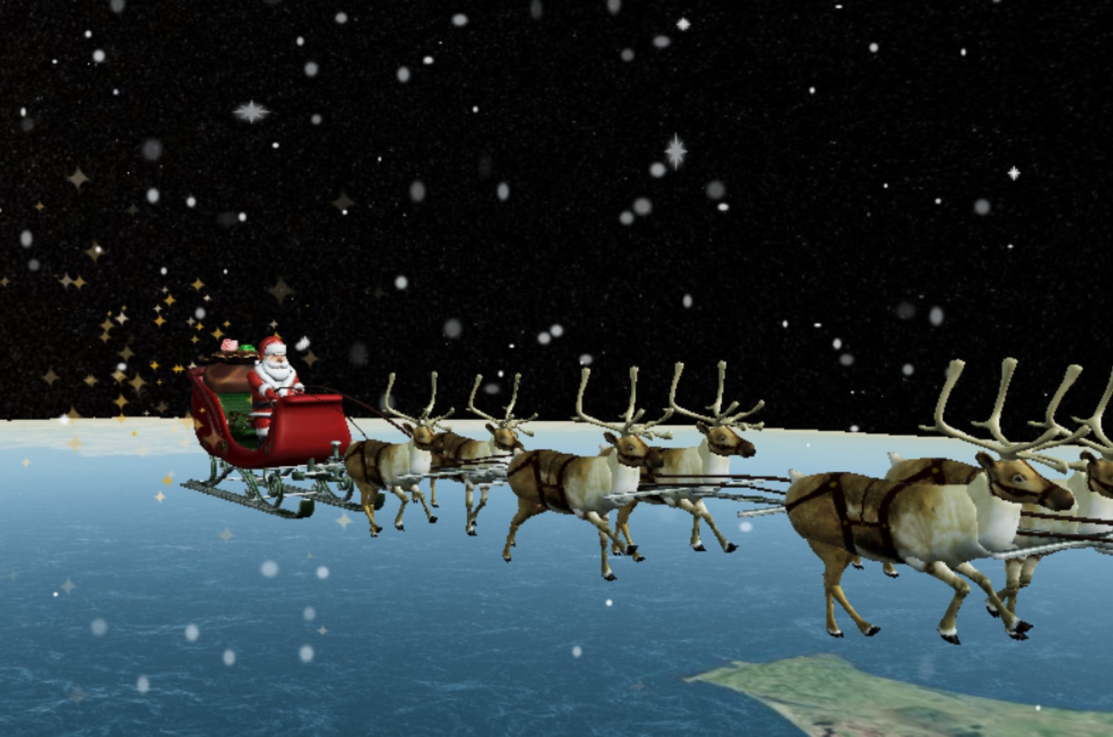 Ele já saiu do Polo Norte! Acompanhe o trajeto do Papai Noel na noite ...