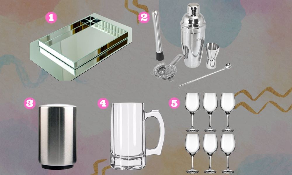 15 itens para montar um mini bar em casa