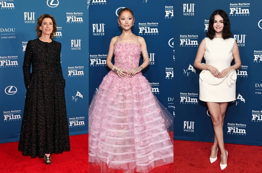Ariana Grande, Fernanda Torres, Selena Gomez... Confira os looks do ...