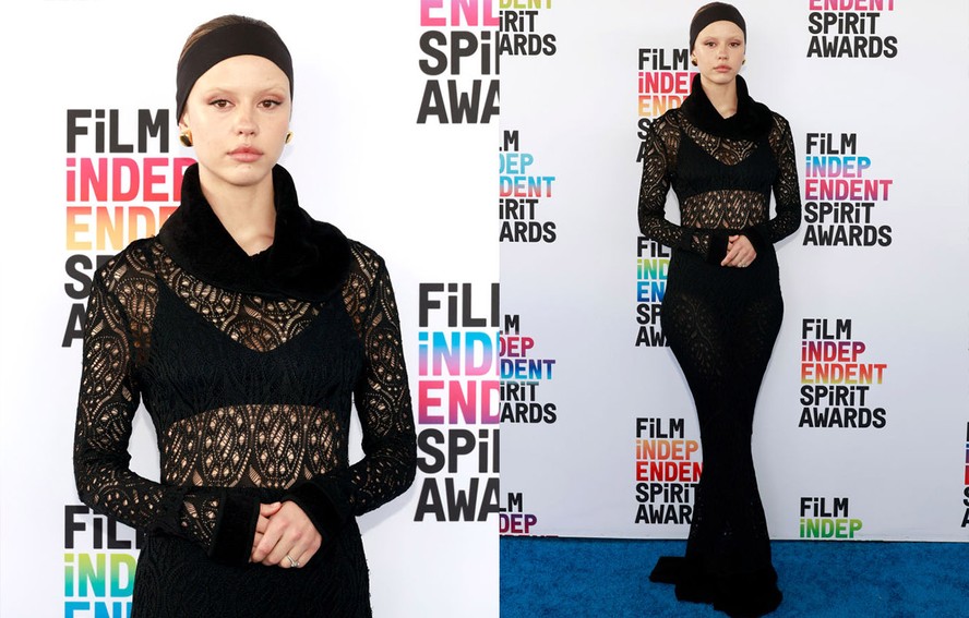 Mia Goth, neta de brasileira, é destaque no Independent Spirit Awards 2023