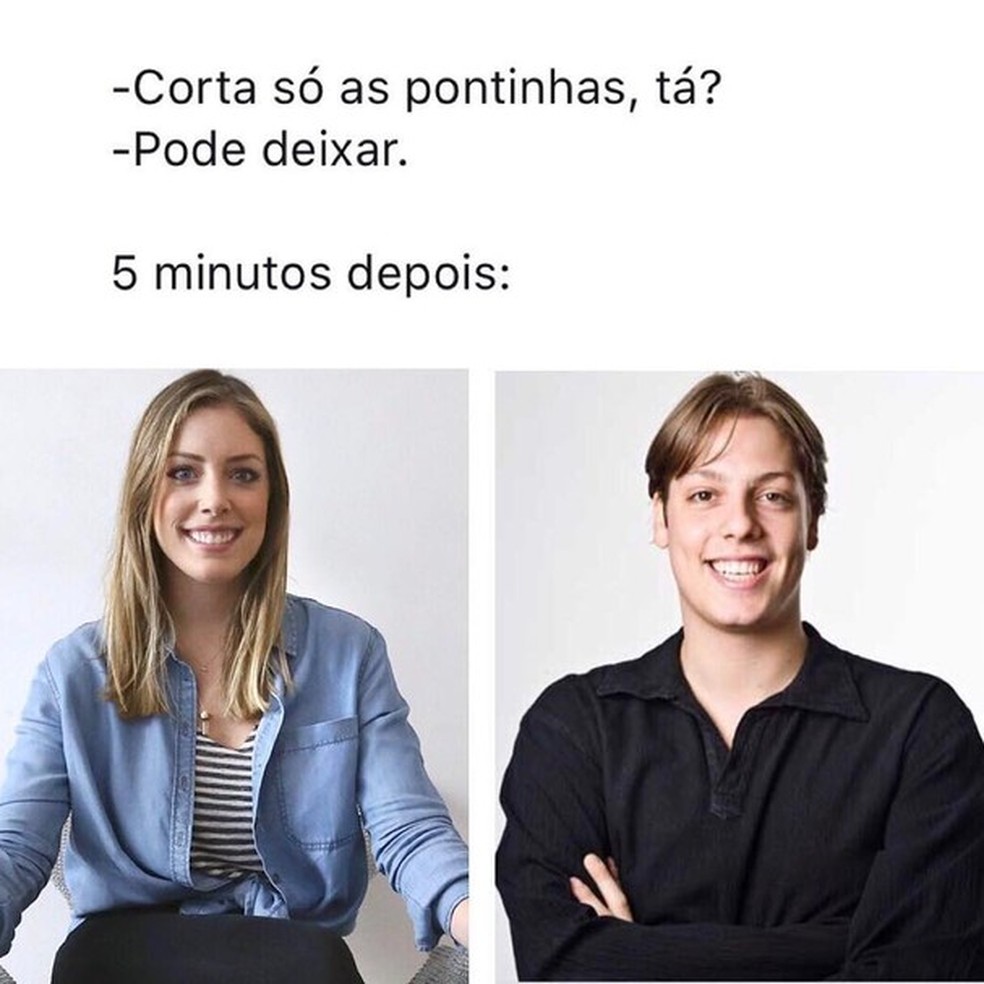 Roberto Justus compartilha meme com a filha e brinca: 'Virou o Fábio ...
