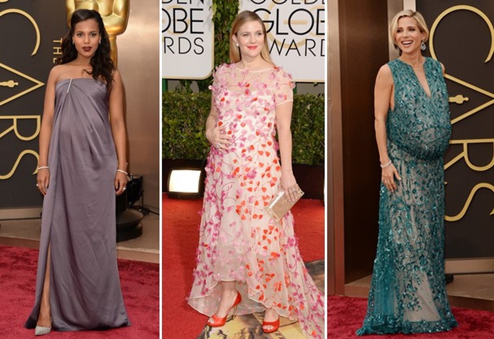 Grávidas e estilosas: confira os looks das celebs futuras mamães
