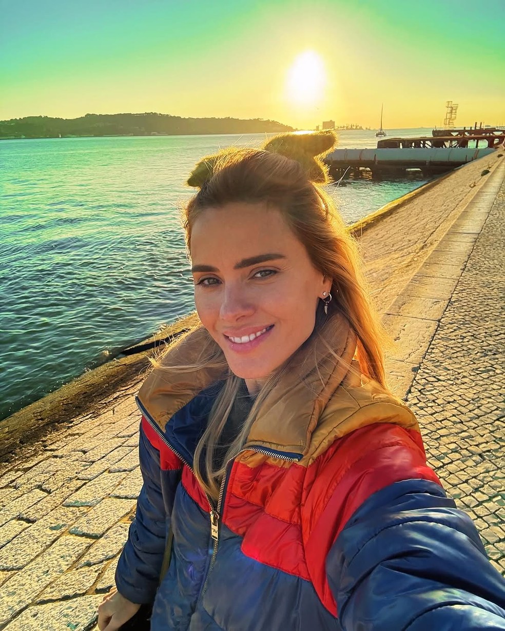 Carolina Dieckmann se despede de viagem a Portugal: 'Agora preciso voltar'