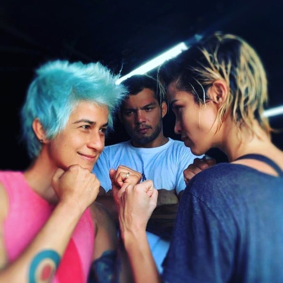 Nanda Costa e Lan Lahn surgem prontas para a luta: 'Vale tudo?'