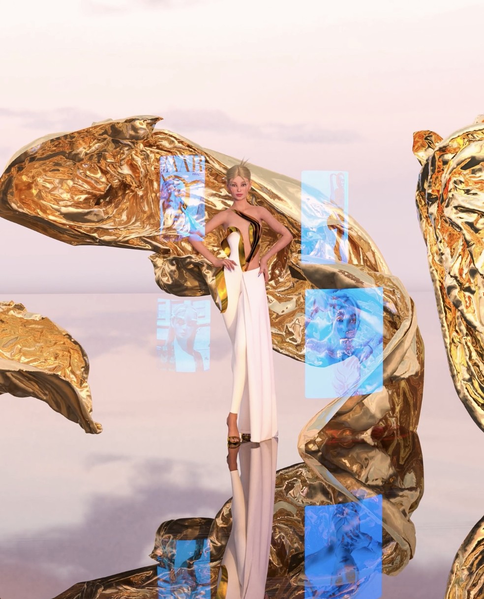 Influenciadora virtual Jords ganha perfil focado em editoriais de moda no metaverso