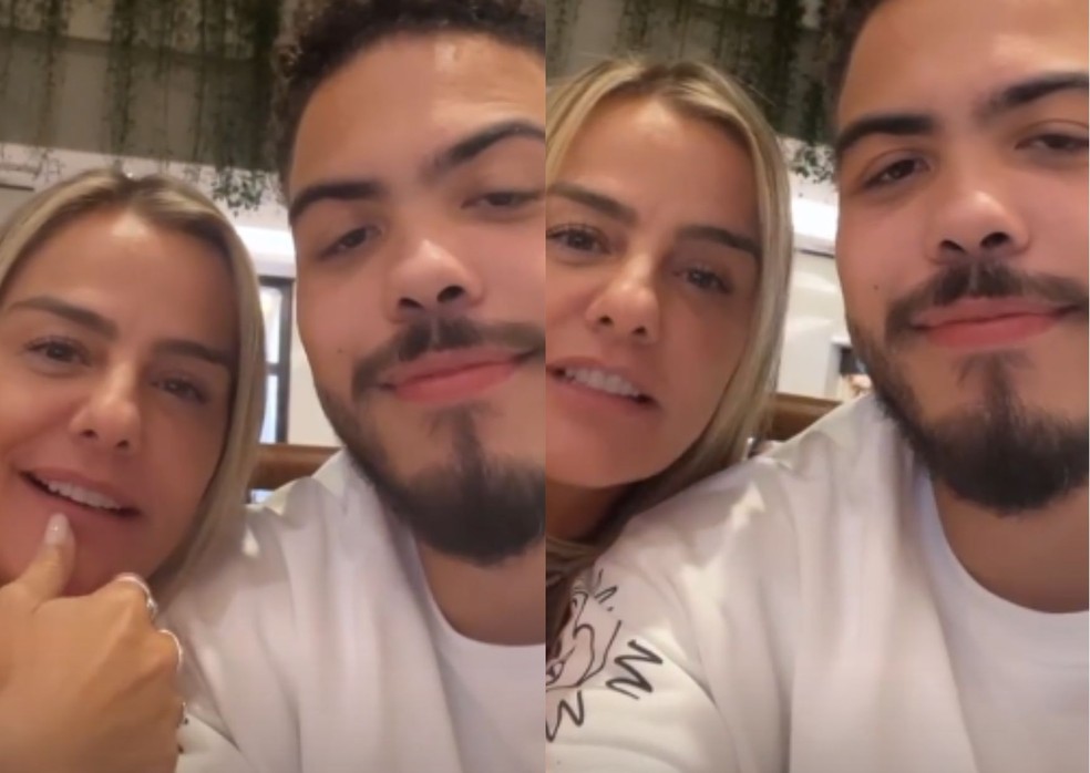 Ao lado do filho Ronald, Milene Domingues diz sentir alívio por jovem ...