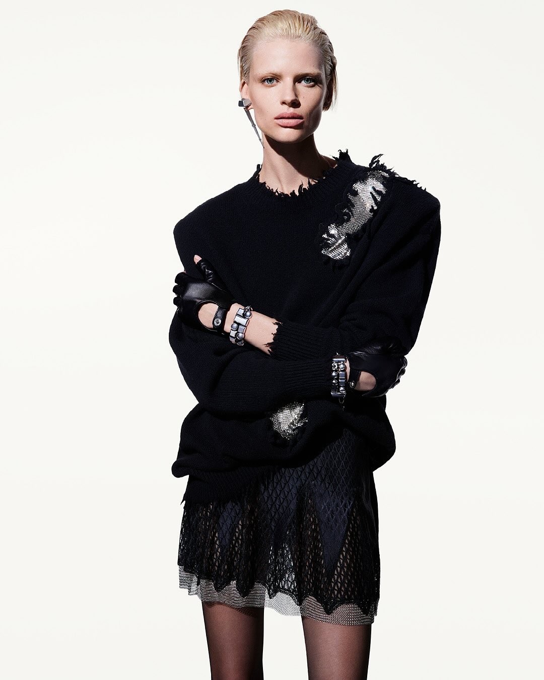 Donatella escala supermodelos para última campanha pela Versace