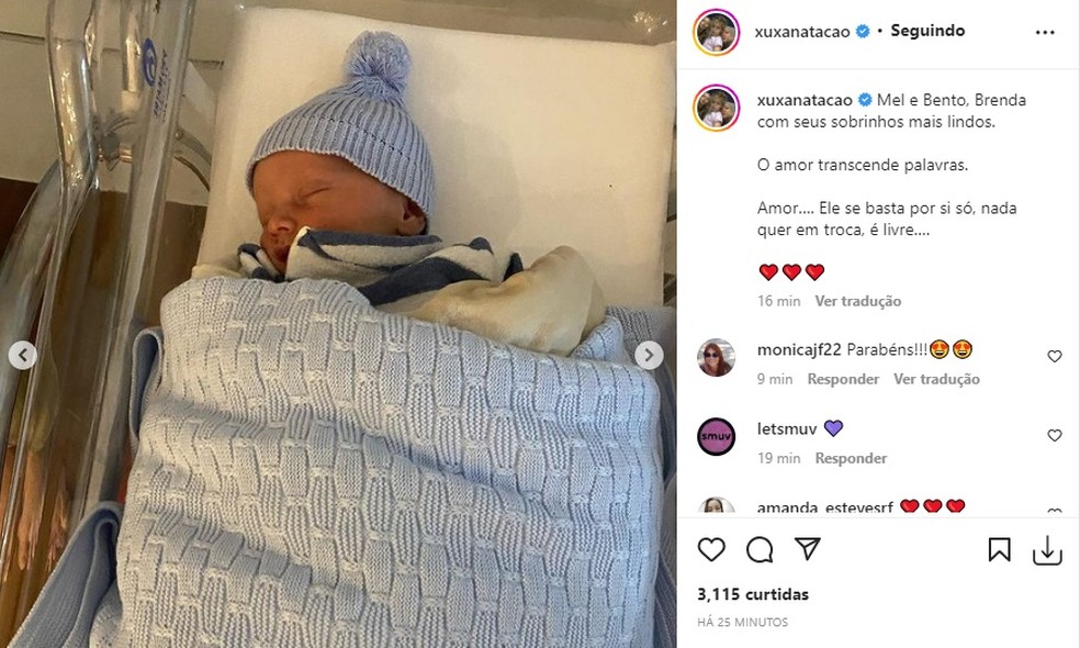 Fernando Scherer se derrete em encontro da filha Brenda com Mel e Bento ...