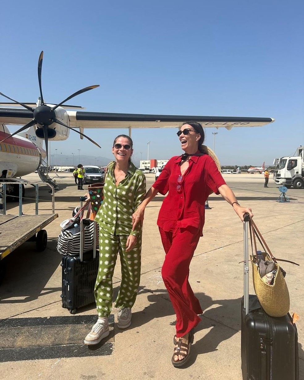 Ingrid Guimarães abre álbum de fotos com Mônica Martelli: 'Viagens boas ...