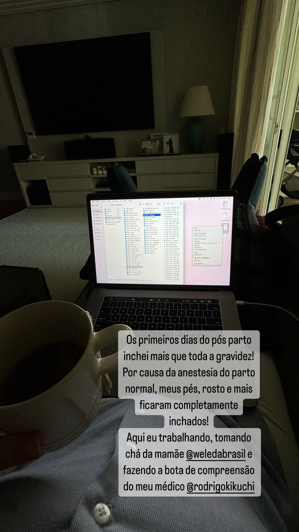 Carol Celico se emociona ao relatar primeiros dias com o filho recém ...