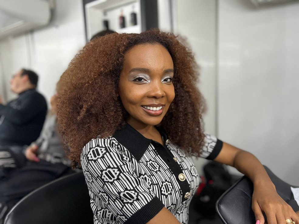 Thelma Assis comemora aniversário no SPFW