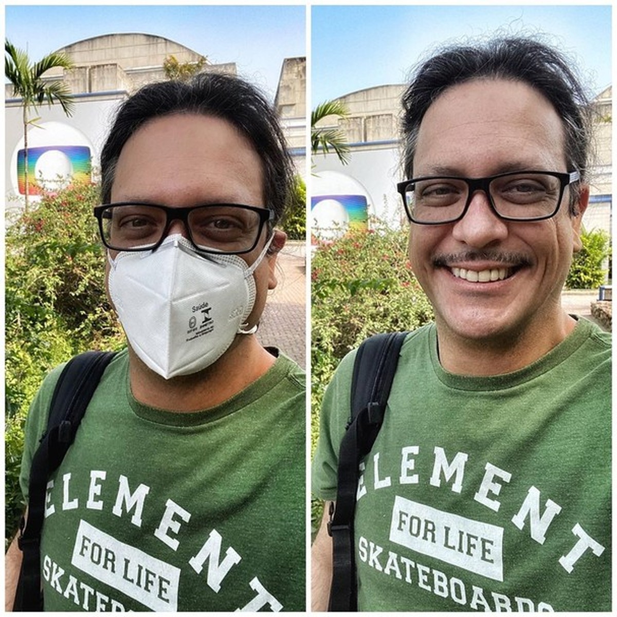 Lúcio Mauro Filho mostra volta aos Estúdios Globo: 'Novo (A)Normal'