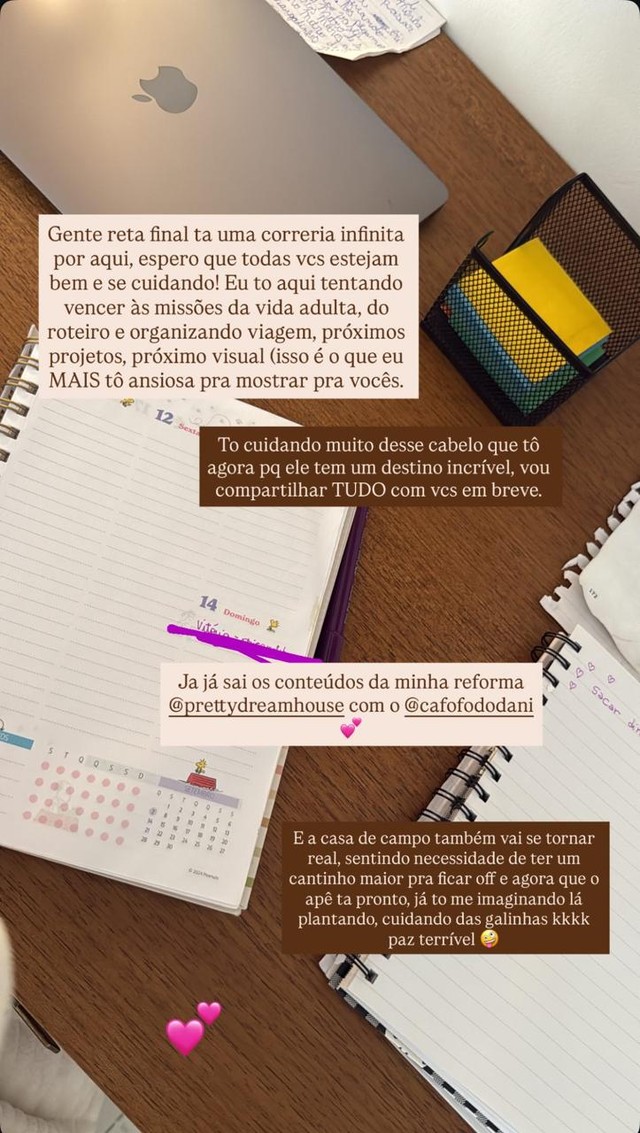 Bella Campos entrega planos pós fim de 'Vale Tudo' e mudança de visual ...