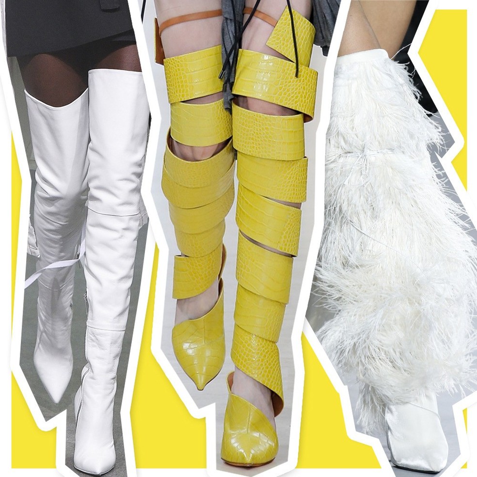 As botas mais diferentonas da semana de moda de Paris